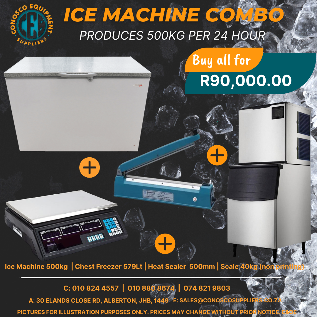 Ice Machine Combo - 500Kg/24hr – CES